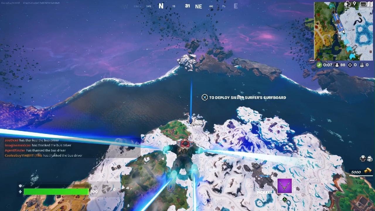 *NEW* DEEPWALKER HELMET ON COAT TAILS OFF RELIK SKIN IN FORTNITE PS5 ...