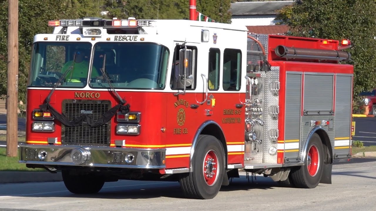 Norco Fire Company Engine 64-2 Responding 11/9/21 - YouTube