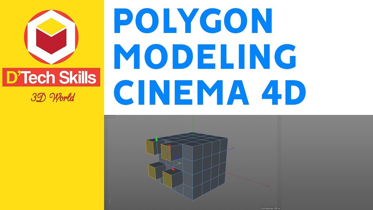 understanding polygon modeling tools Cinema 4D R19 - YouTube