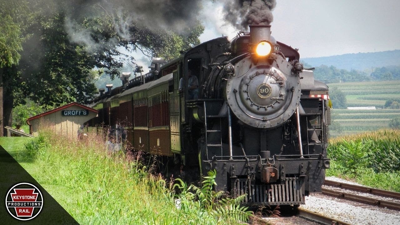 Dual Steam Locomotive Meet on the Strasburg Rail Road - August 19, 2017 ...