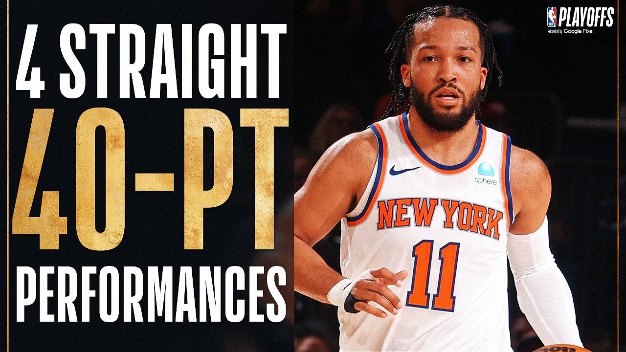 Jalen Brunson Is The FIRST PLAYER EVER With 40+ PTS & 5+ AST In 4 ...