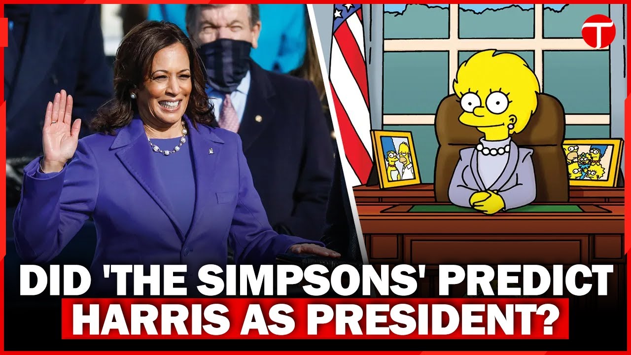 Did 'The Simpsons' Predict Kamala Harris as President? Fans Speculate ...