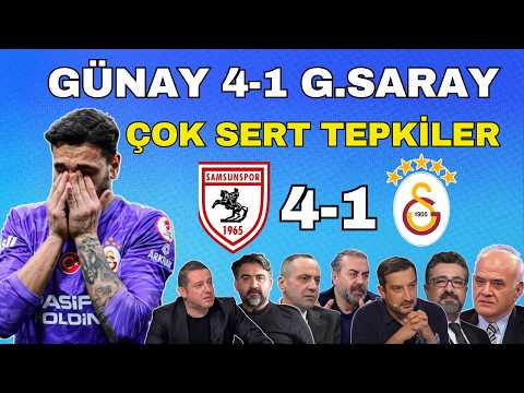 🔥 LİDER YIKILDI! Galatasaray ŞOKTA! Samsunspor 4-1!
