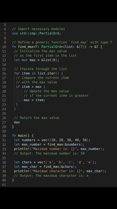 Rust Generics Write Flexible And Reusable Code Youtube