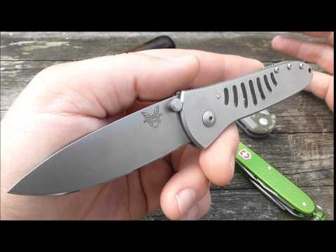 Benchmade Monochrome 10300 - YouTube