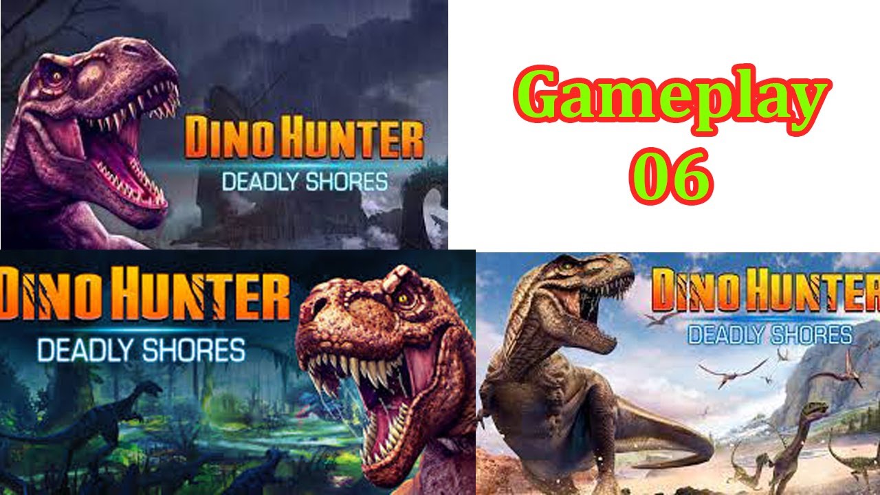 DINO HUNTER DEADLY SHORES | Dinosaur Hunting Gameplay #6 - YouTube