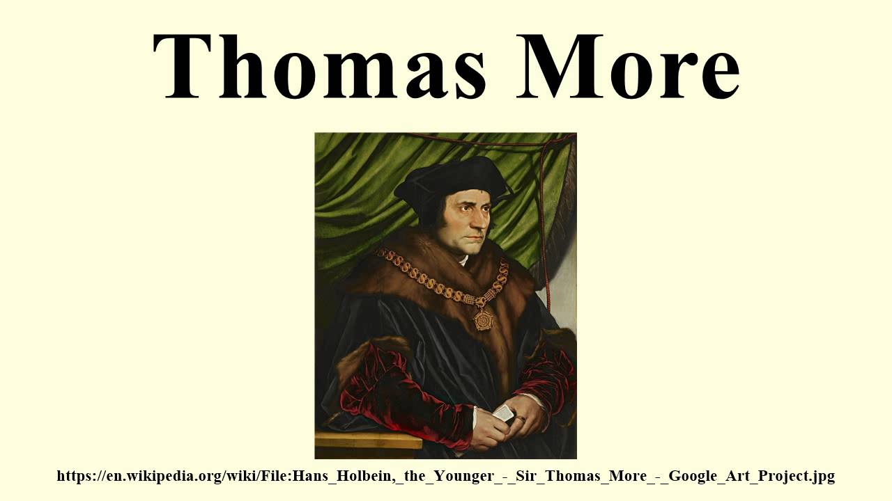 Thomas More - YouTube