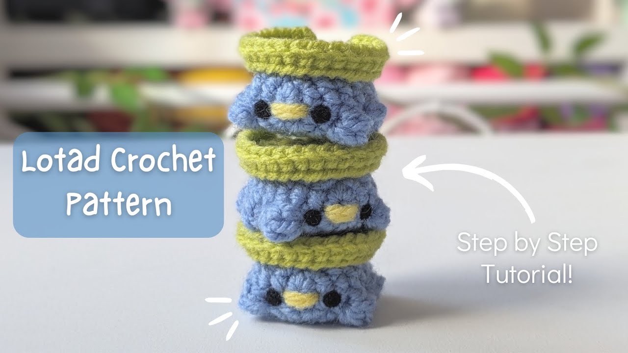 Lotad Pokemon Crochet Pattern - YouTube