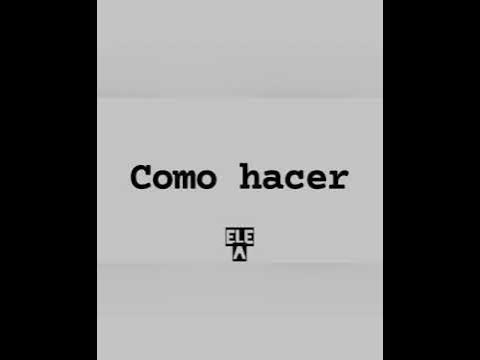 Como Hacer - Ele A - YouTube