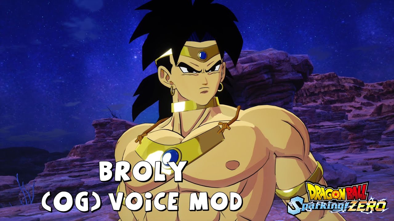 Broly Voice Mod - Vic Mignogna (DRAGON BALL: Sparking! ZERO) - YouTube