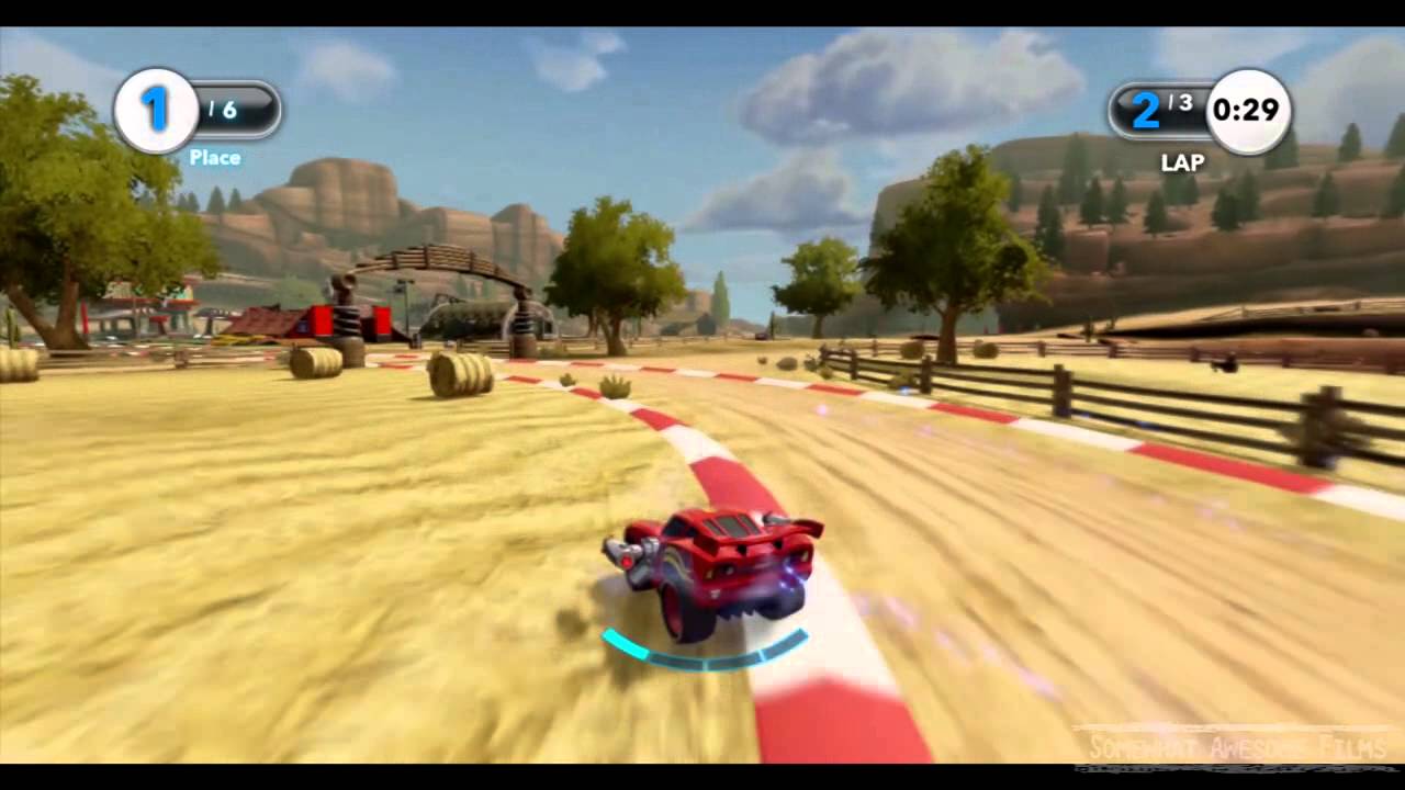 Disney Infinity Farm C.H.R.O.M.E. Race Hard - YouTube