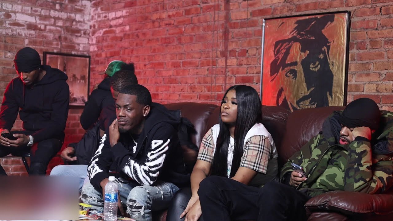 757 BA & Blasian Doll: Charleston White pulls gun out on DJU, YSL Woody ...