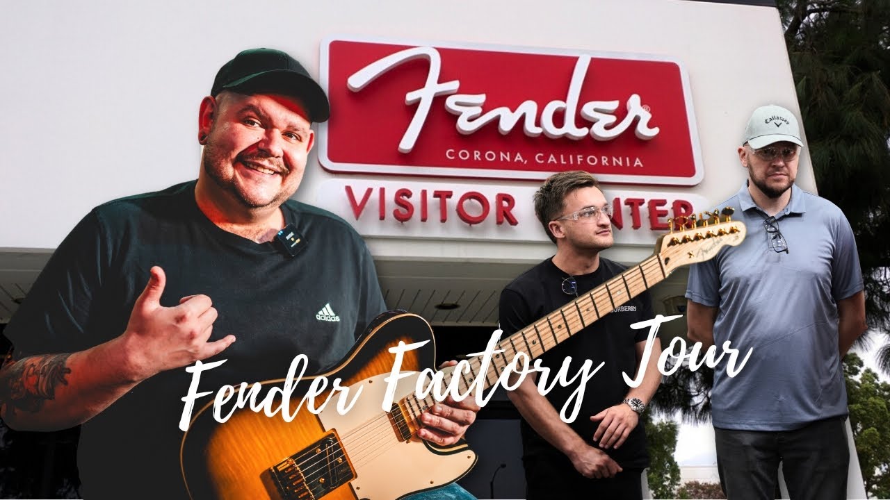 Fender Factory Tour - YouTube