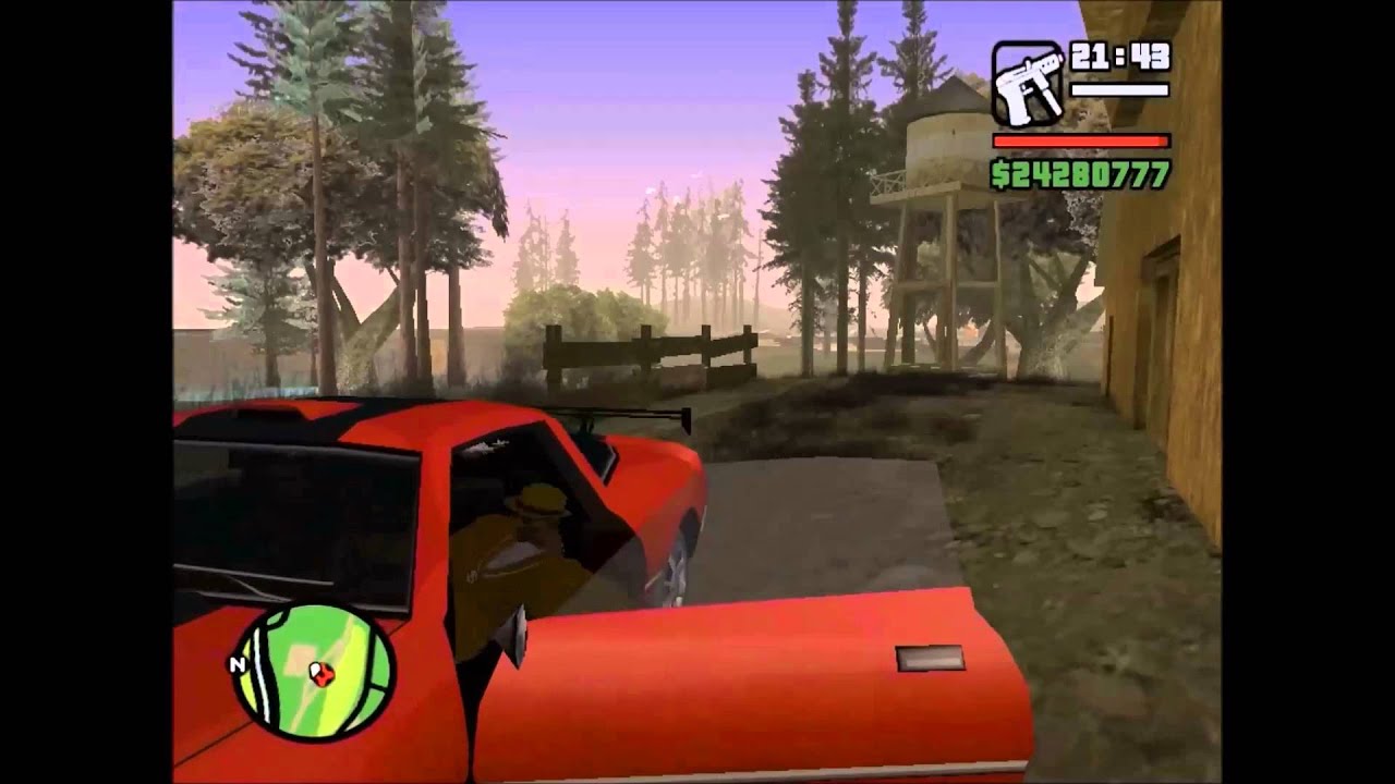 GTA SAN ANDREAS : MYTH #1 - Red County Farm Sniper - YouTube