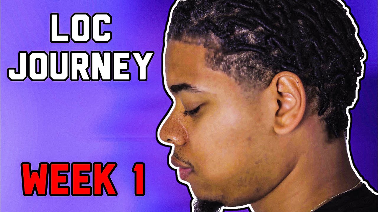 Men Starter Locs 3c/4a hair // Dreadlock Journey - YouTube