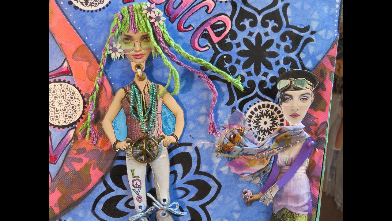 VIDEO #10 in the Series: Let's Make a Paper Art Doll - 3 WAYS to MAKE ...