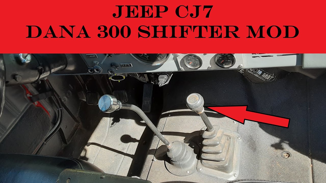 Jeep CJ7 Dana 300 Shifter Mod: Twin Stick Function with One Lever ...