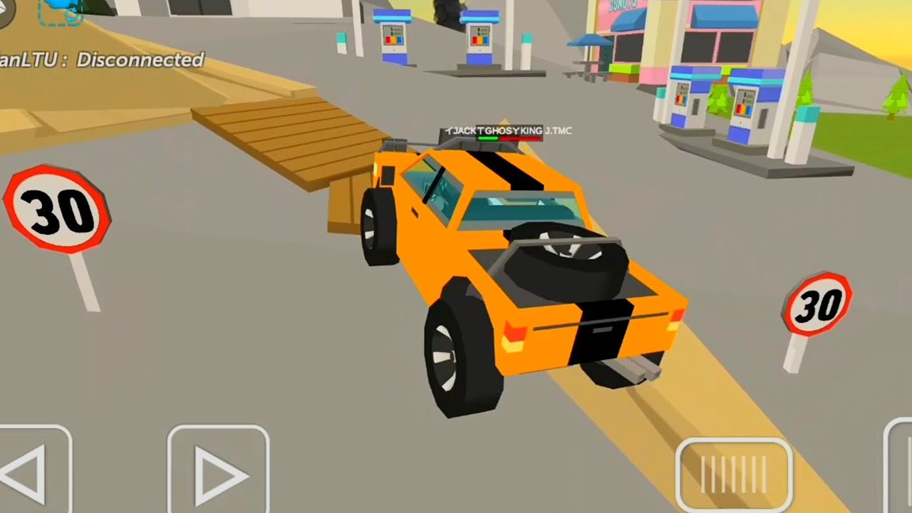 Simple Sandbox 2 Mountain Roads Map with truck and jet car ssb2 - YouTube