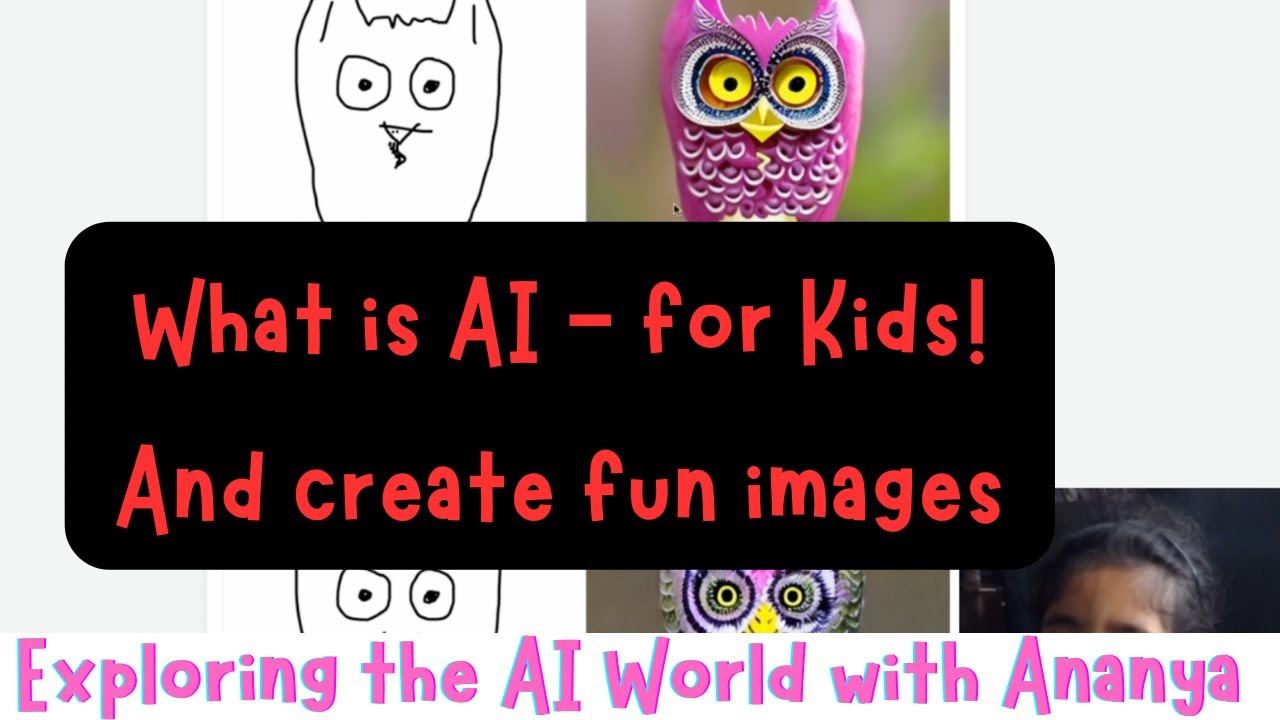 What is AI - for Kids! And create fun images with AI in 5 mins! - YouTube