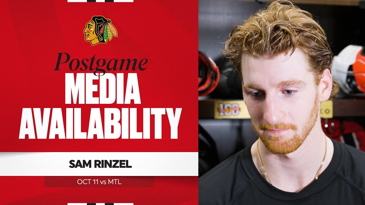 "I felt like I was doing the right things." | Sam Rinzel Postgame 10.11 ...