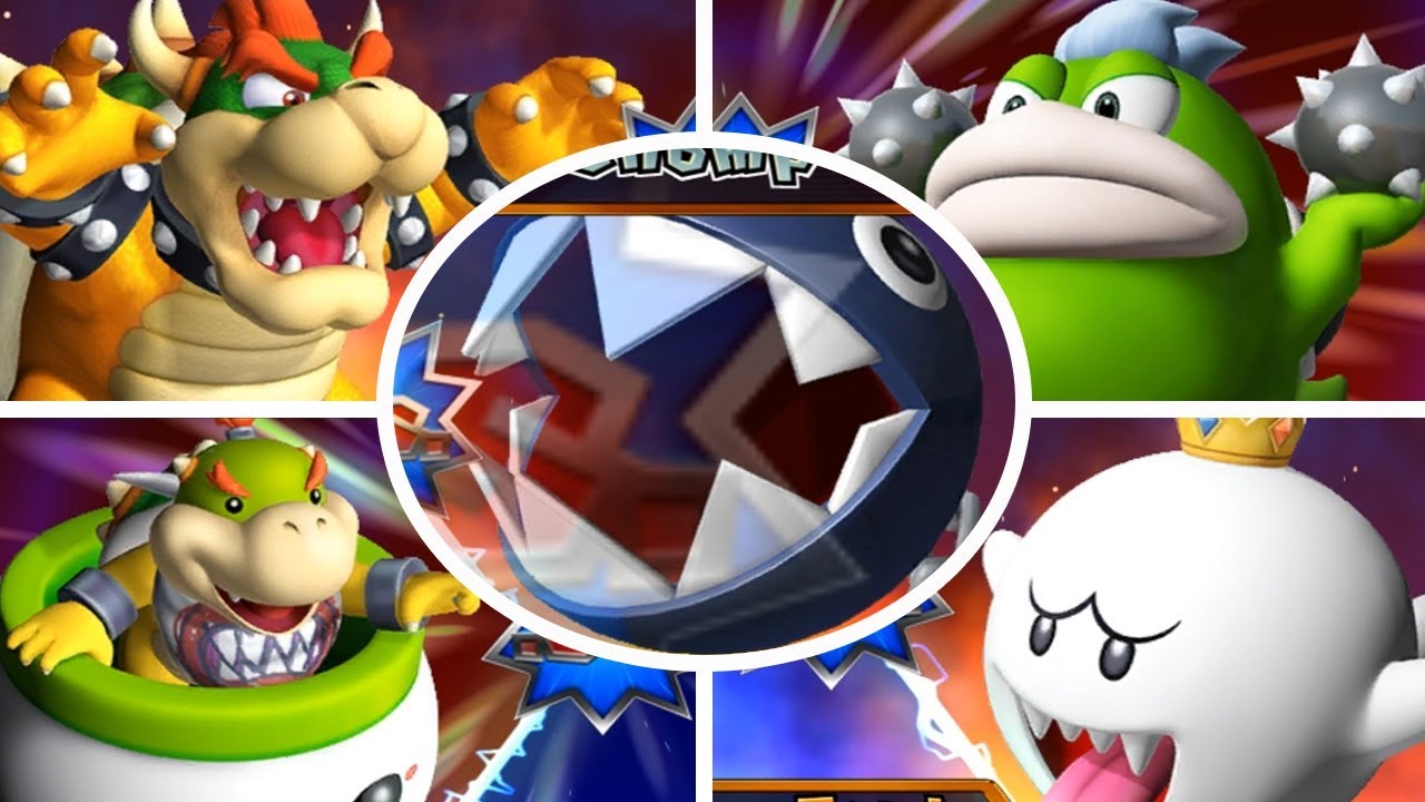 Mario Party 9 - Boss Rush - all Boss Battles #10 - YouTube