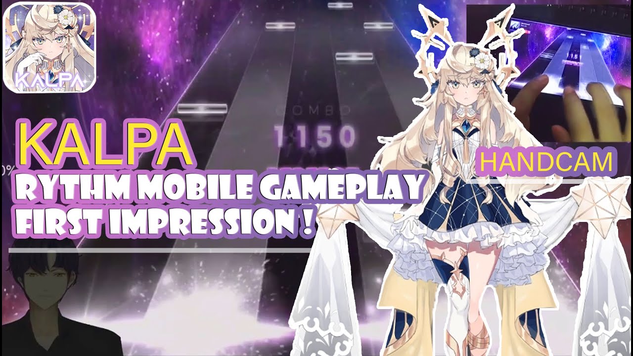 KALPA MOBILE RYTHM GAMEPLAY FIRST IMPRESSION ! - YouTube