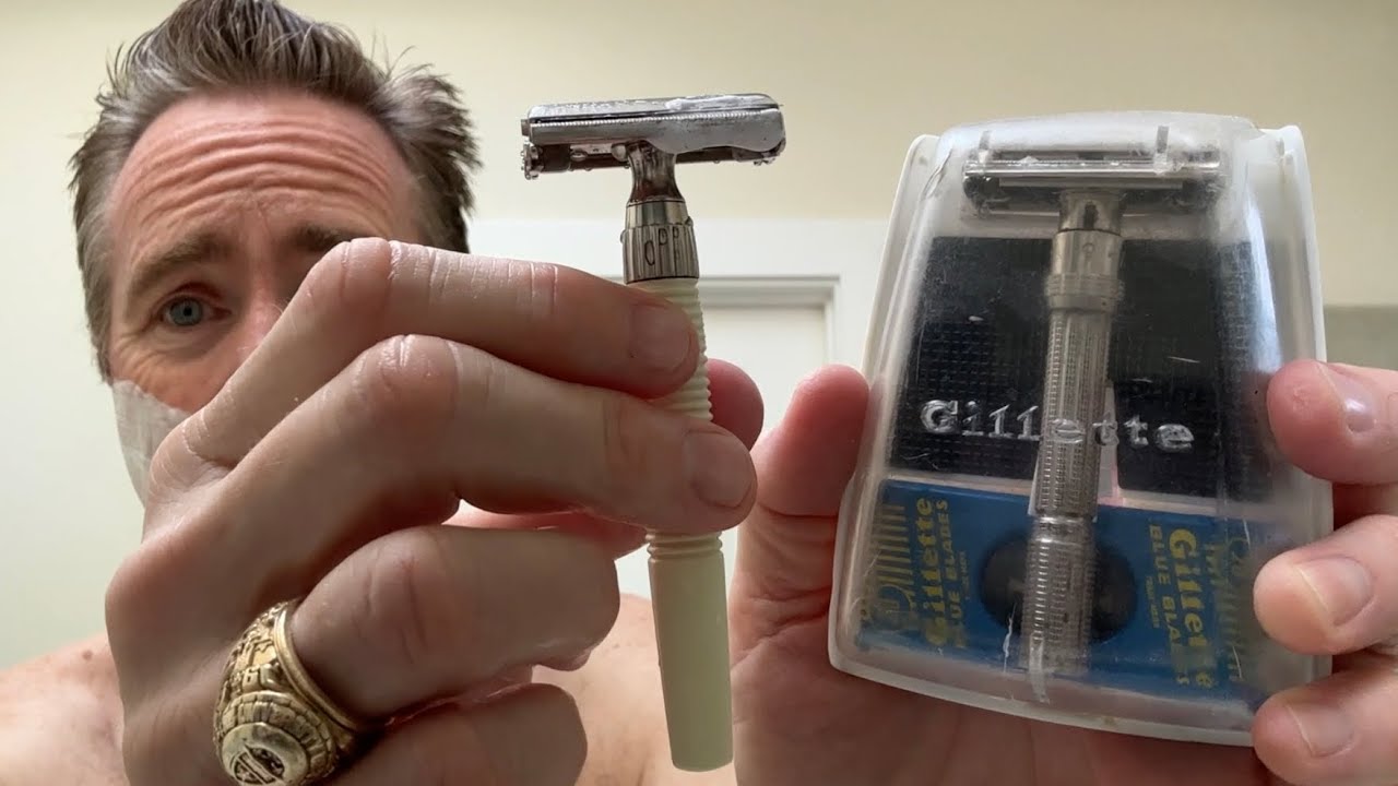 Revisiting the Beatles Razor - 1966 Gillette Slim Twist - YouTube