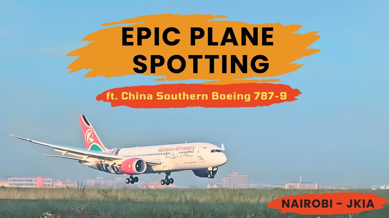 Epic Plane Spotting at Nairobi’s JKIA: Saudia Cargo 747 & Qatar A350 ...