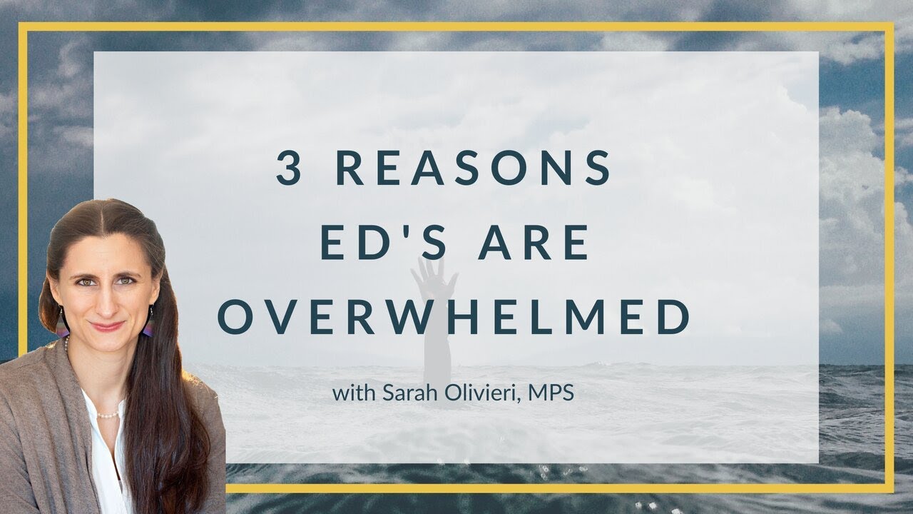 3 Reasons ED’s Are Overwhelmed - YouTube