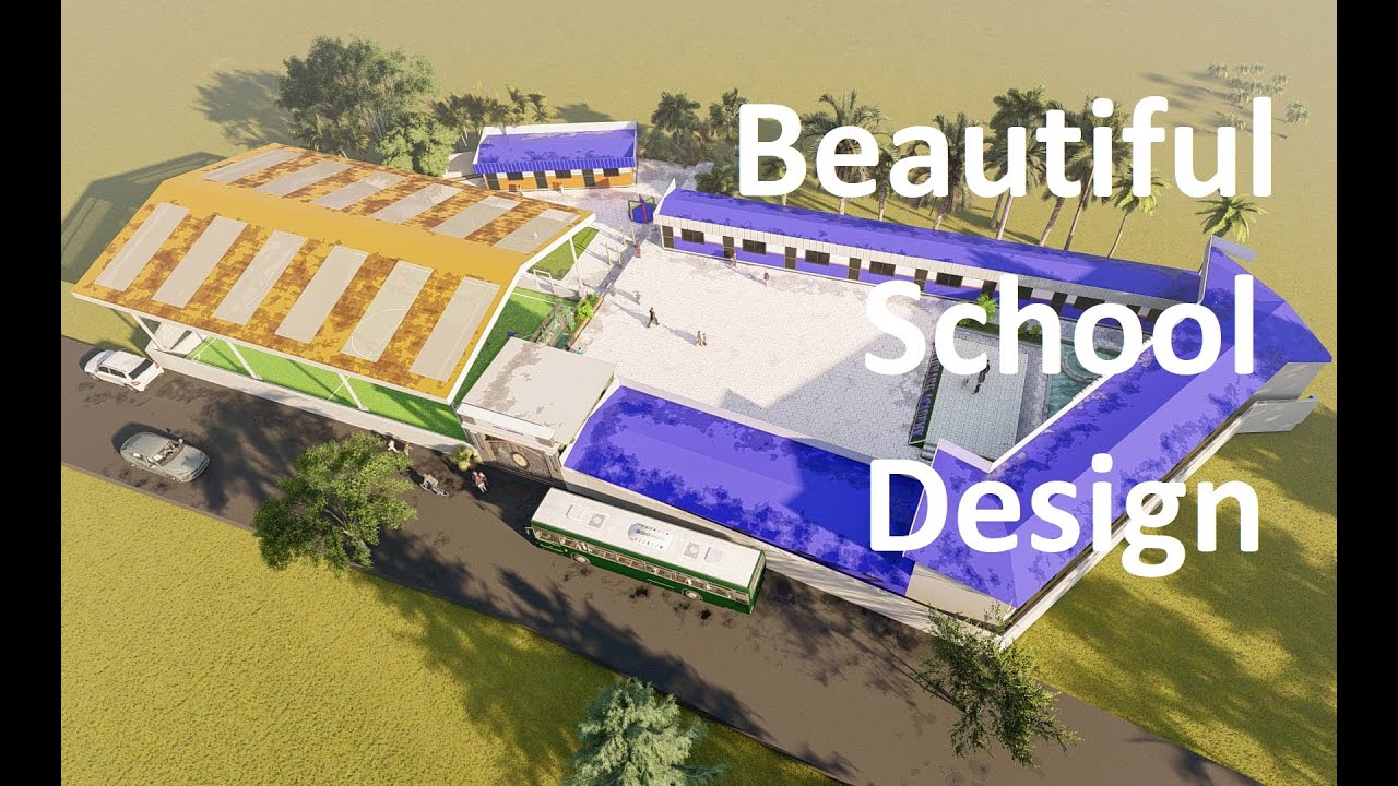 SMALL SCHOOL DESIGN | LANDSCAPE | ARCHITECTURAL DESIGN - YouTube