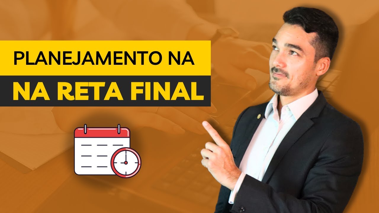 O planejamento definitivo de reta final - YouTube
