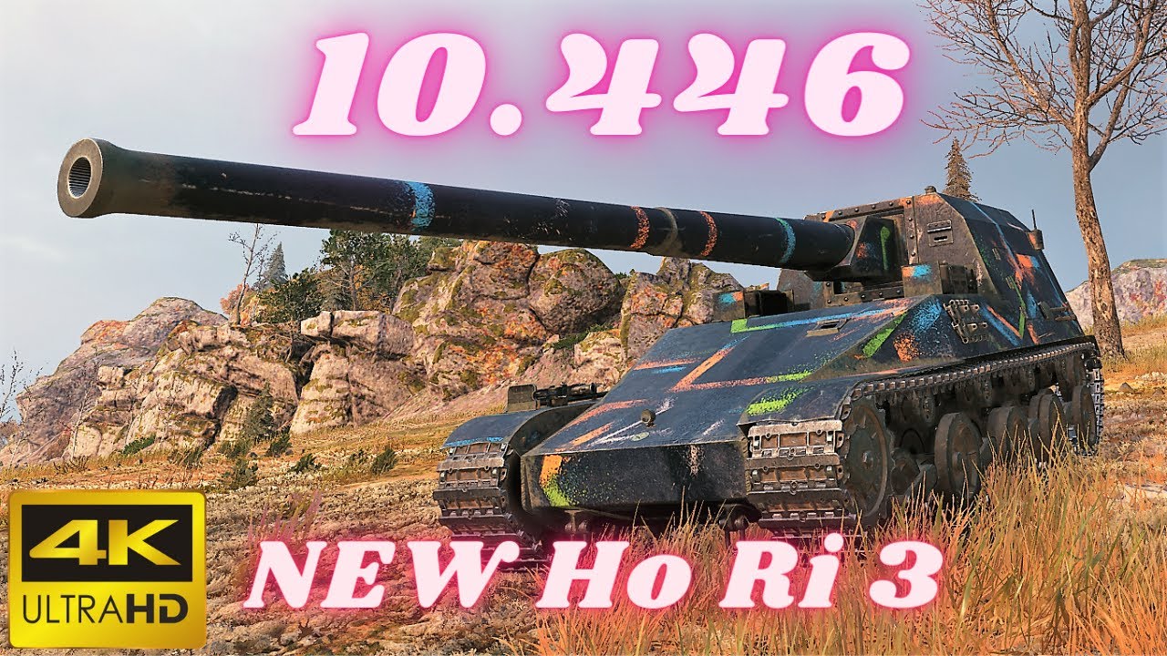 NEW Ho Ri 3 - 10.446 Damage 5 Kills World of Tanks Replays ,WOT tank ...