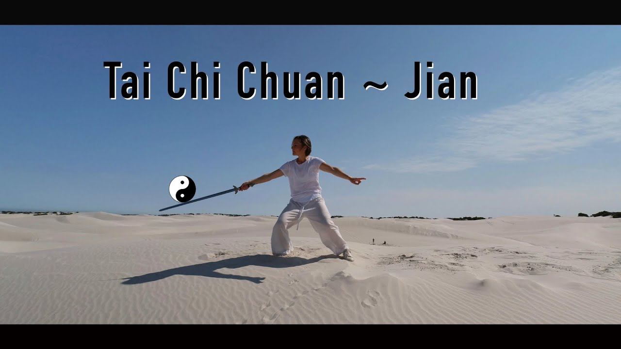 Tai Chi Chuan sword - Jian - Atlantis dunes - YouTube