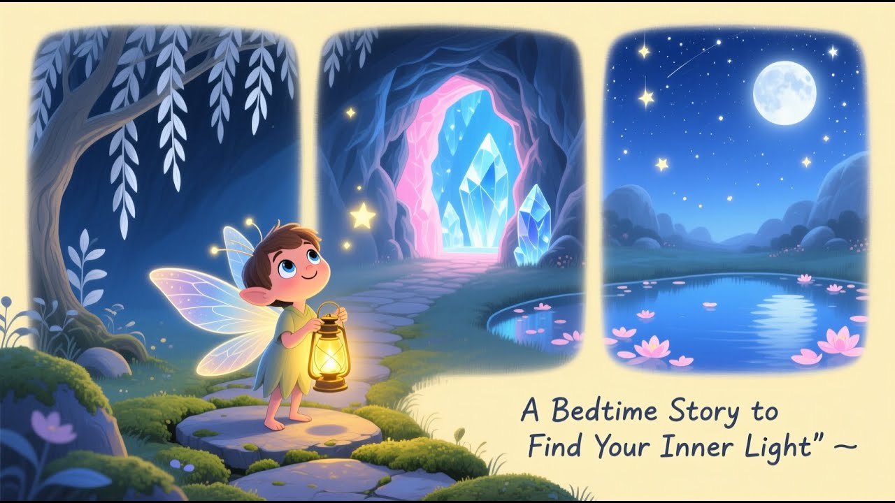 The Little Glow-Wisp's Journey | A Bedtime Story About Finding Your ...