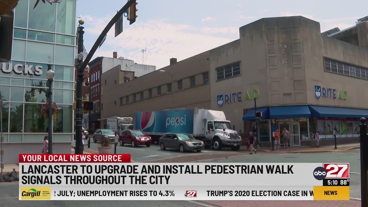 Lancaster to upgrade and install pedestrian walk signals throughout the ...