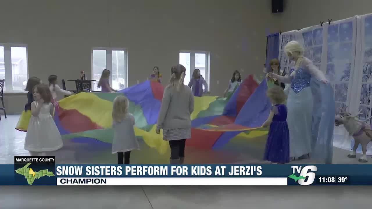 Snow Sisters perform for kids at Jerzi’s - YouTube
