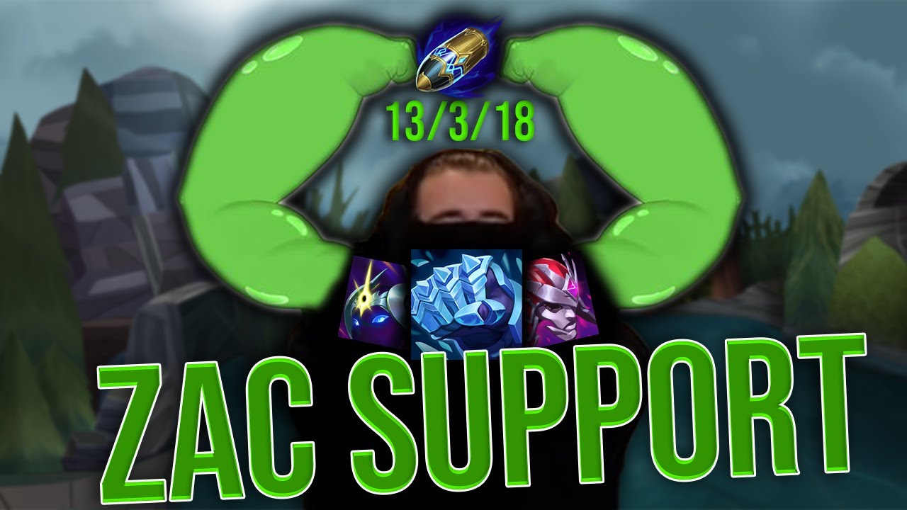 Zac Support je NOVÁ META! - YouTube