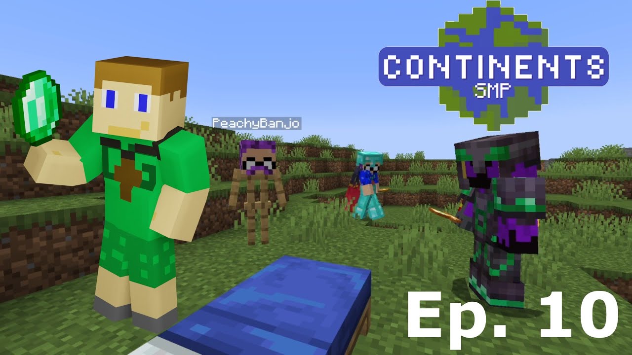 The Peace Treaty! (Continents SMP Ep. 10; Minecraft Survival ...