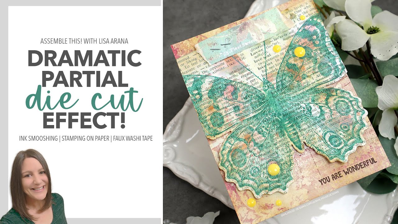 This Partial Die Cut Technique Is Everything! - YouTube