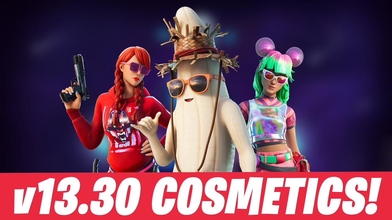 ALL Leaked Skins & Dances! (v13.30 Fortnite) - YouTube