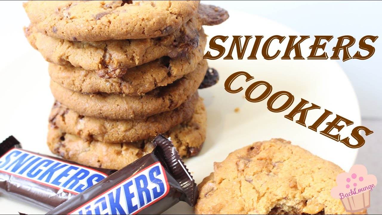 DIY Snickers XL Cookies - schnell & einfach selber machen - BackLounge ...