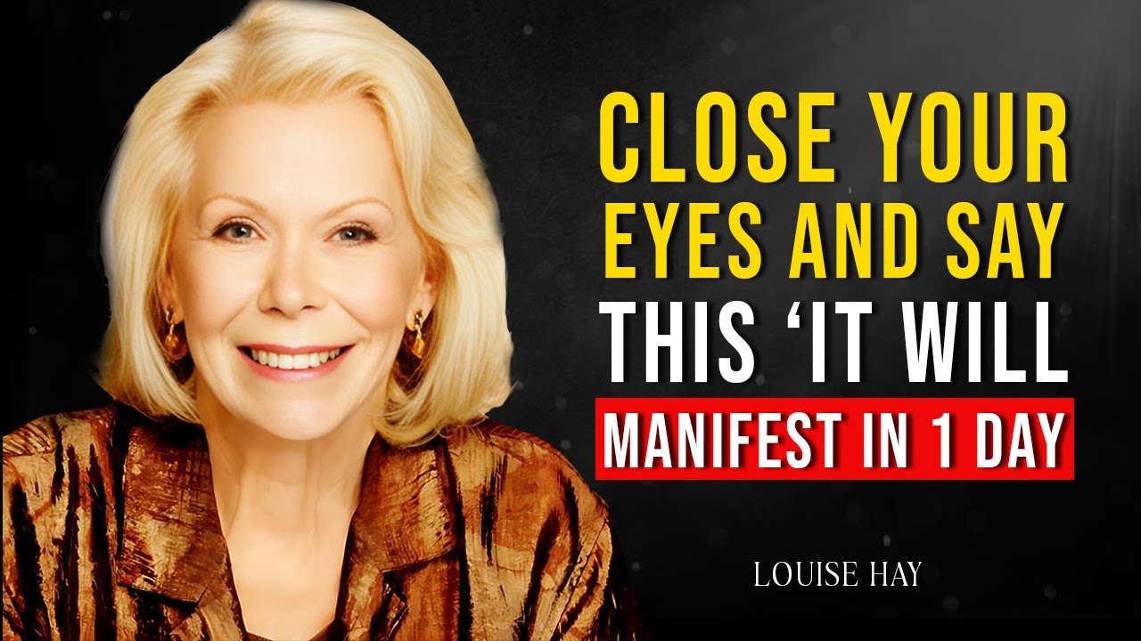 Manifest Your Desires Now: Louise Hay's Quick Law of Attraction Methods - YouTube