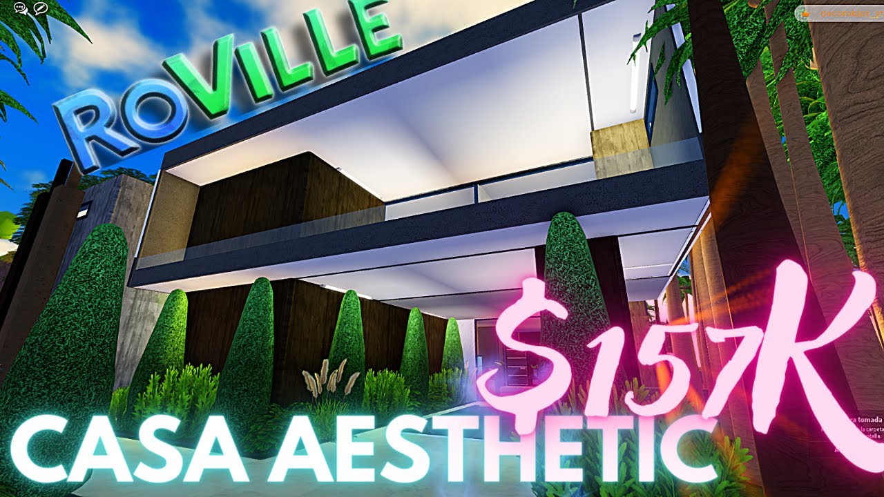 🌲 CASA en el BOSQUE AESTHETIC Roville house CODES ROBLOX - YouTube
