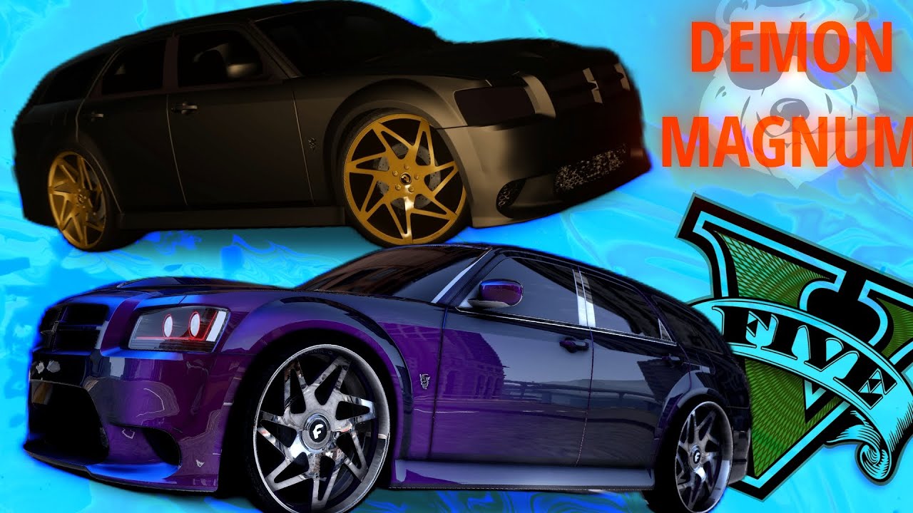 Dodge Magnum with a 1000hp Hellcat Engine Swap - YouTube
