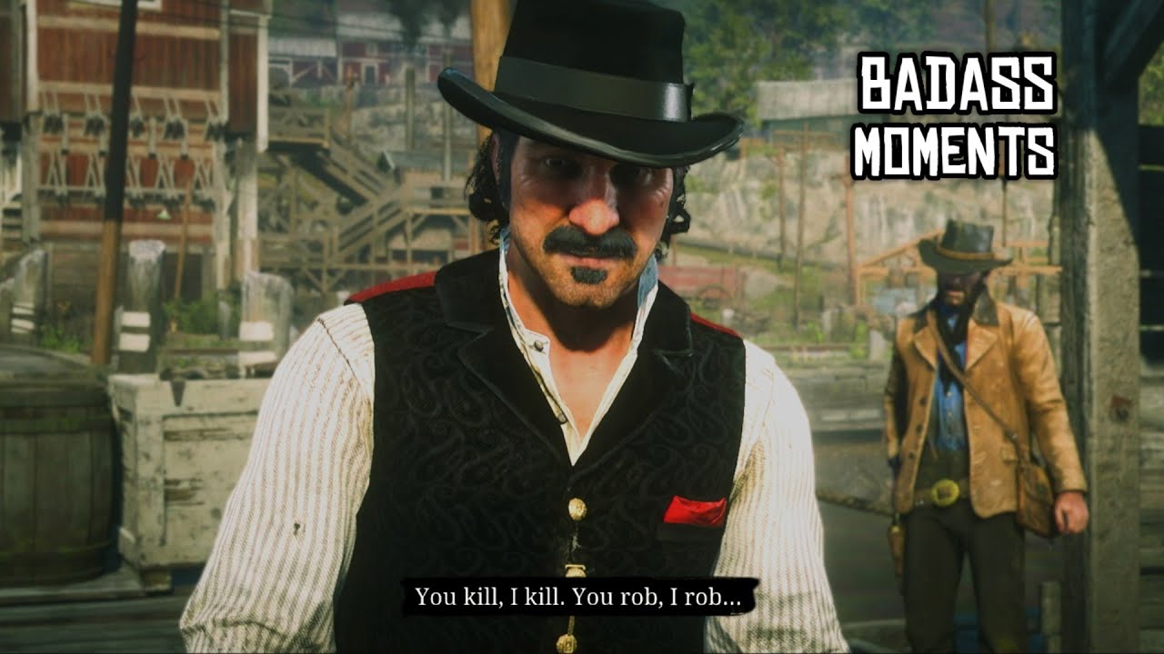 10 Most Iconic Moments of Dutch | Red Dead Redemption 2 - YouTube