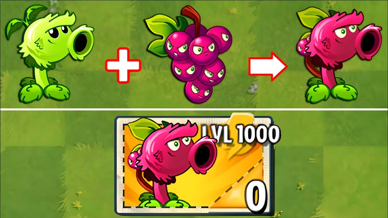 Every Random LEVEL 1000 Plant Power-Up vs PvZ 2 All Final Bosses Fight ...