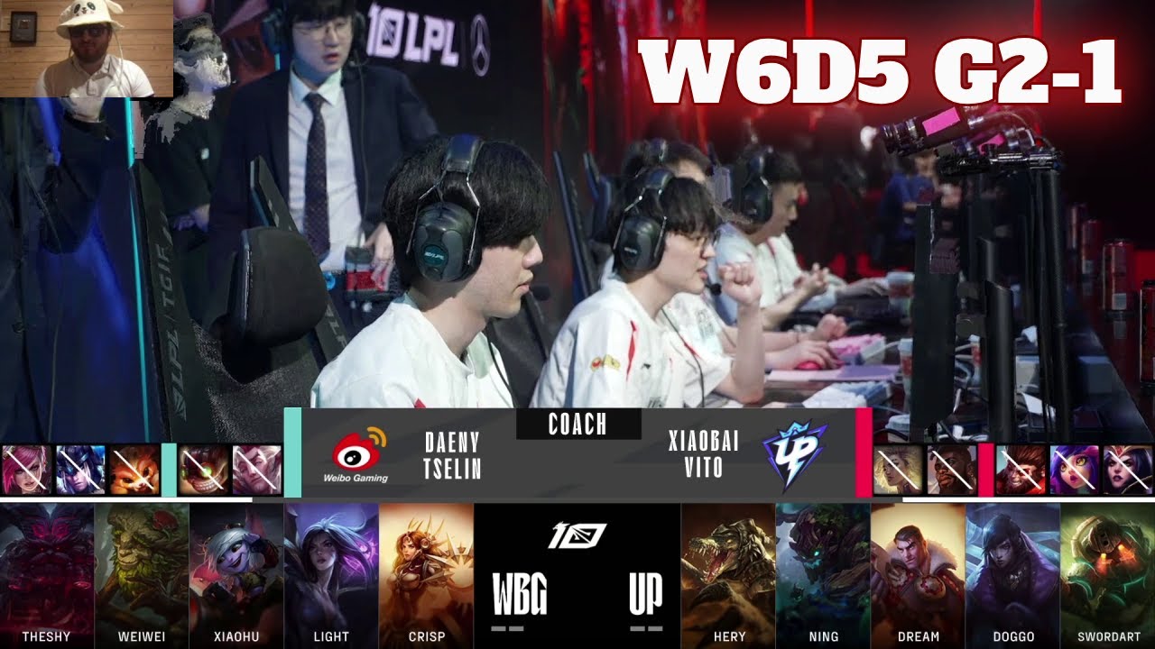 WBG vs UP - Game 1 | Week 6 Day 5 LPL Summer 2023 | Weibo Gaming vs Ultra Prime G1 - YouTube