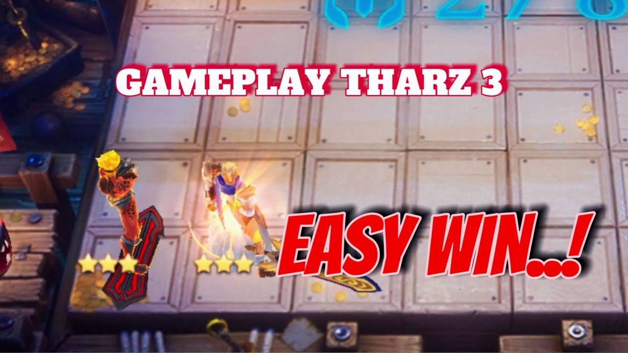 GAMEPLAY THARZ 3||COMBO THARZ 3 MAGIC CHESS||bagian 3 - YouTube