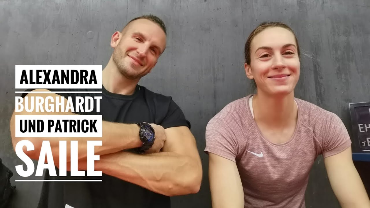 Alexandra Burghardt und ihr Trainer Patrick Saile im Olympia Interview ...