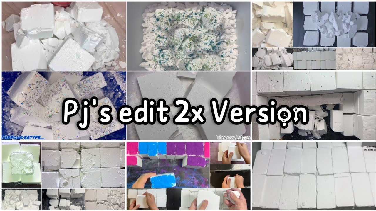 Pj gym chalk edit 2x Version| oddly satisfying| Plain Jane gym chalk ...